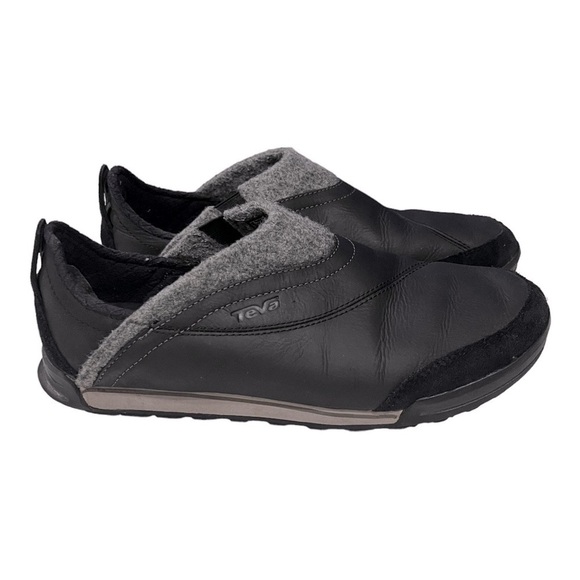 Teva | Shoes | Teva Haley Leather Womens Slip On Shoes Size Us 95 ...